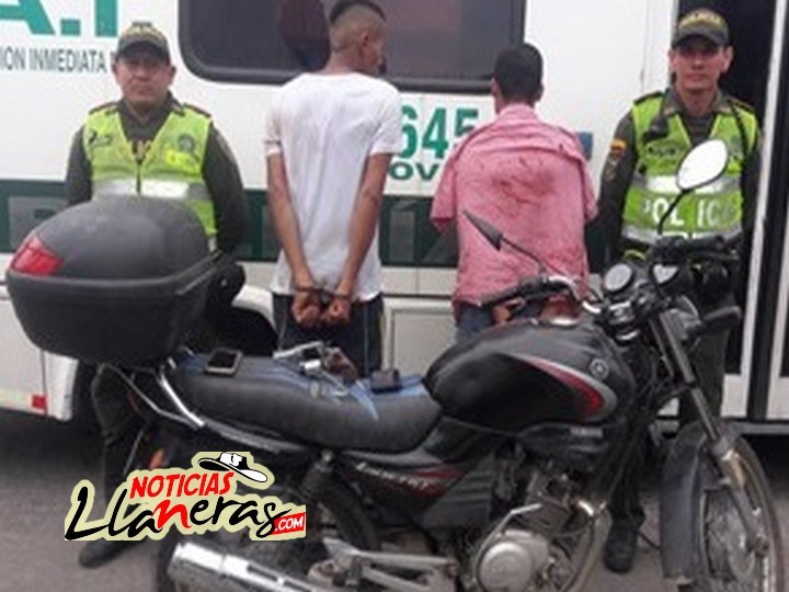 Capturados dos hombres por el delito de hurto - Noticias Llaneras