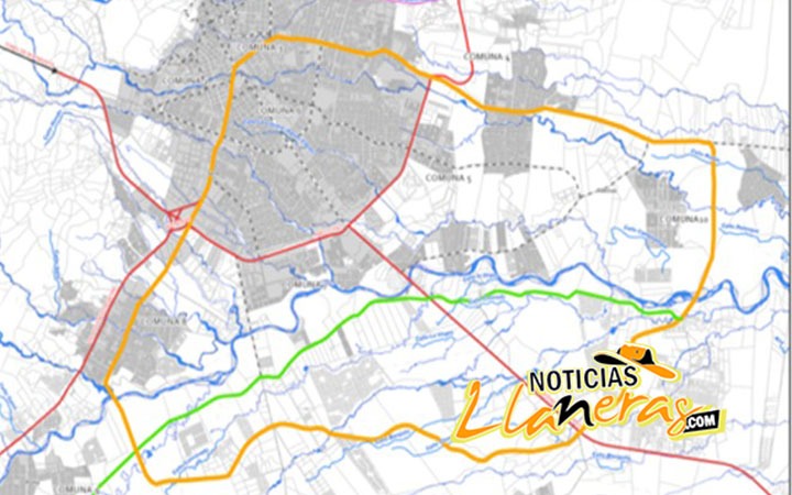 La creación de un nuevo anillo víal perimetral (POT) - Noticias Llaneras